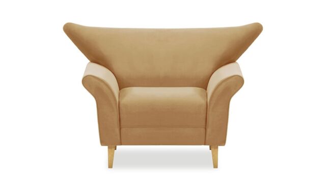 Vigo Armchair, beige by SLF24 | ufurnish.com