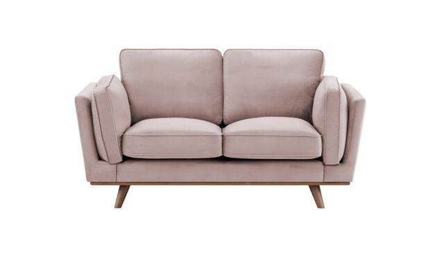 Gabrielle 2 Seater Sofa, lilac, Leg colour: aveo by SLF24 | ufurnish.com