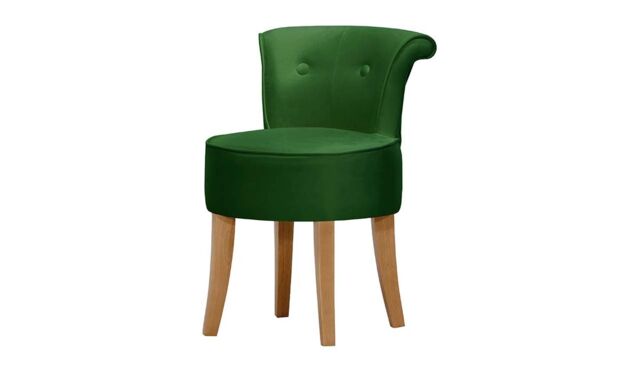 Barto Chair, green, Leg colour: like oak by SLF24 | ufurnish.com