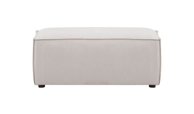 Charles Large Pouffe (P3), cream by SLF24 | uFurnish.com