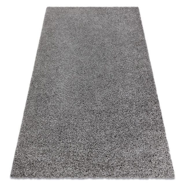 Finn Shag Pile Rug, Grey Colour, 60x100 cm by SLF24 | ufurnish.com