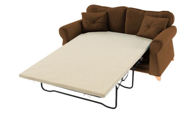 Lear 2 Seater Sofa Bed, brown by SLF24 | ufurnish.com