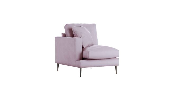 Covex Single LHF Corner Modular Unit (1L), lilac by SLF24 | ufurnish.com