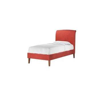 Thea Single Bed in Wild Raspberry Smart Velvet - sofa.com by sofa.com ...