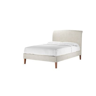 Thea Double Bed in Oyster Luxe Boucle - sofa.com by sofa.com | ufurnish.com