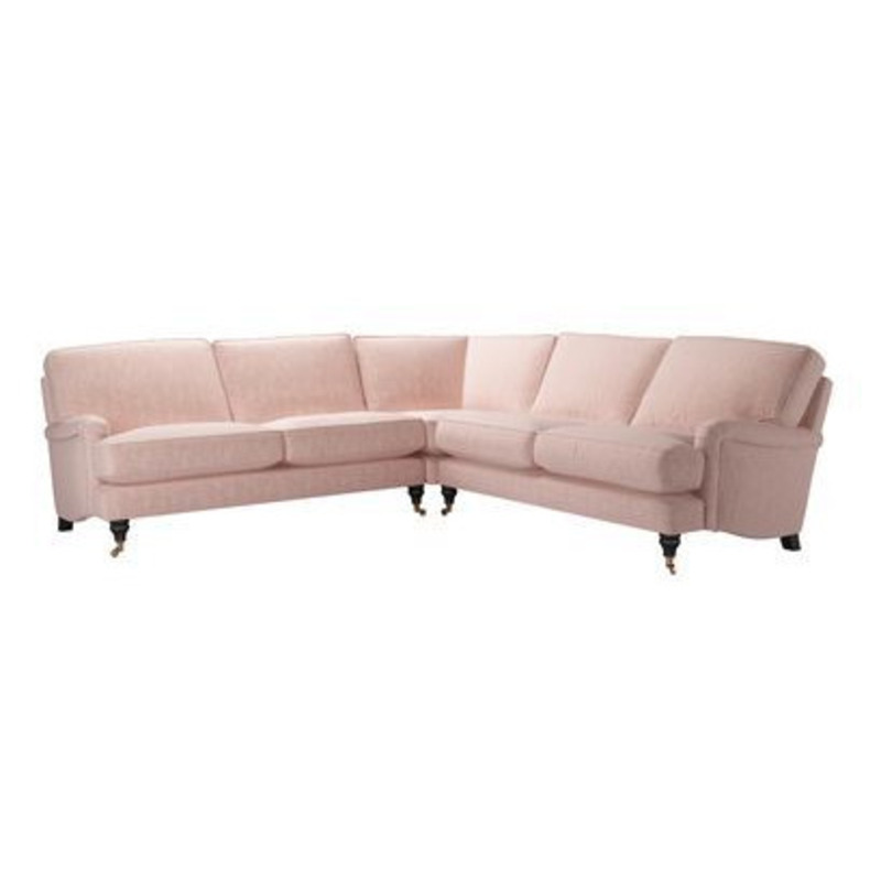 Bluebell Large Corner Sofa in Pavilion Pink Brushstroke - sofa.com by ...