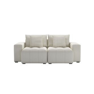 Romy 2 Seat Sofa in Clay House Herringbone Weave - sofa.com by sofa.com ...
