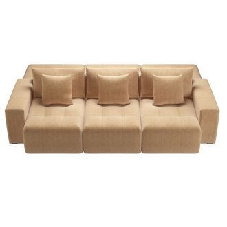 Romy Double sided Sofa in Biscotti Brushstroke - sofa.com by sofa.com ...