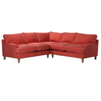 Isla Medium Corner Sofa in Wild Raspberry Smart Velvet - sofa.com by ...