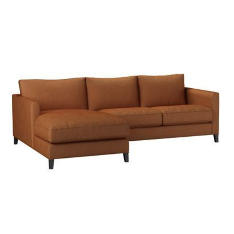 Izzy Small LHF Chaise Sofa in Saffron Heathland Weave - sofa.com by ...