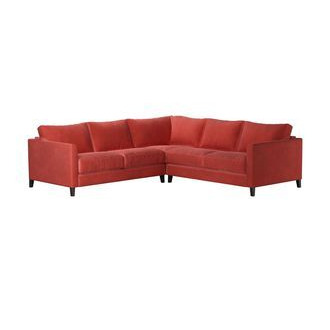 Izzy Small Corner Sofa in Wild Raspberry Smart Velvet - sofa.com by ...
