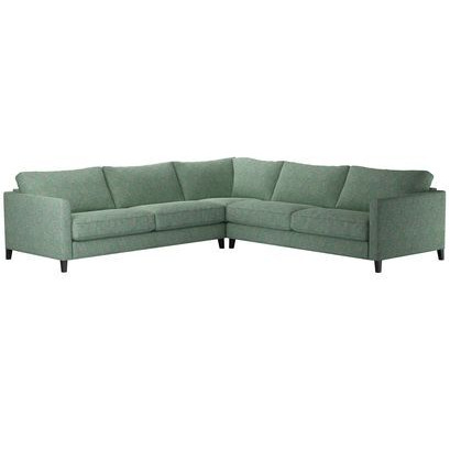 Izzy Large Corner Sofa in Waterlily Impressionist Tweed - sofa.com by ...