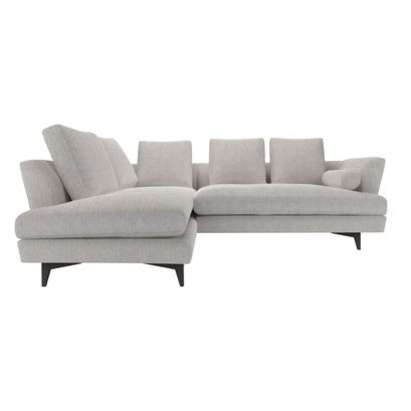 Larsen LHF Open End Corner Sofa in Rye Baylee Viscose Linen - sofa.com ...