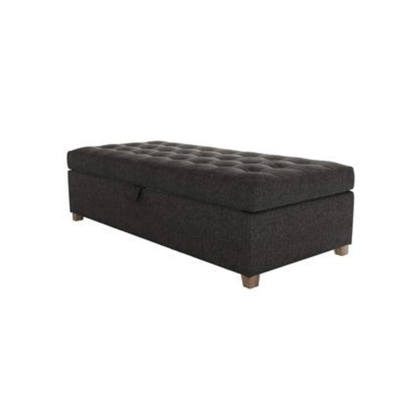 Club Large Rectangular Storage Footstool in Arctic Wolf Quartz - sofa ...