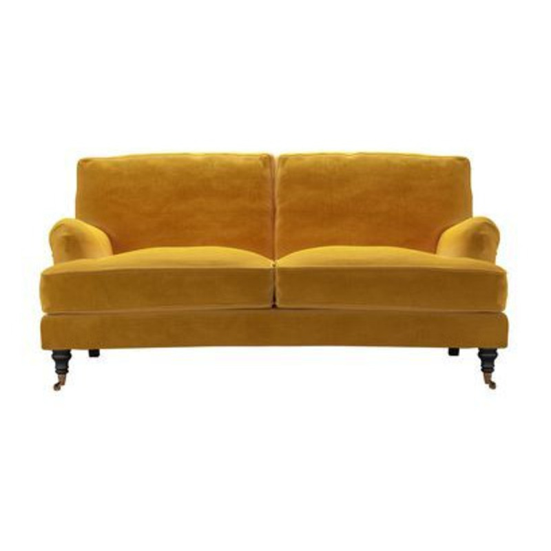 Bluebell 2.5 Seat Sofa in Butterscotch Cotton Matt Velvet - sofa.com by sofa.com | ufurnish.com