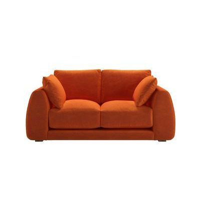 Carmel 2.5 Seat Sofa in Paprika Smart Velvet - sofa.com by sofa.com ...