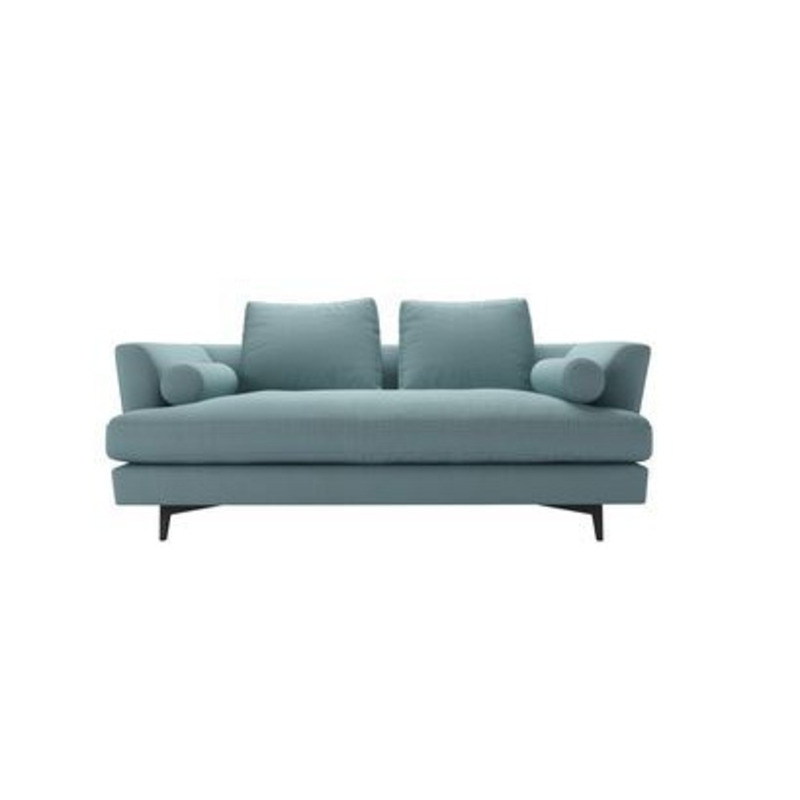 Larsen 2 Seat Sofa in Lagoon Brushed Linen Cotton - sofa.com by sofa ...