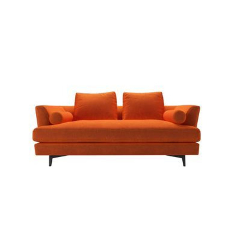 Larsen 2 Seat Sofa in Paprika Smart Velvet - sofa.com by sofa.com ...