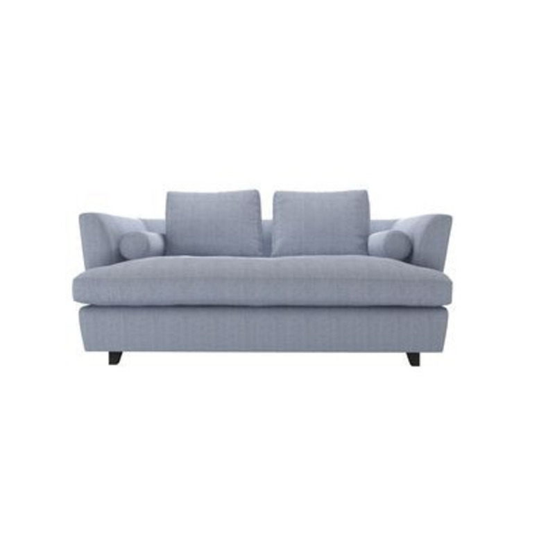Larsen Two And A Half Seat Sofa Bed in Uniform House Herringbone Weave ...