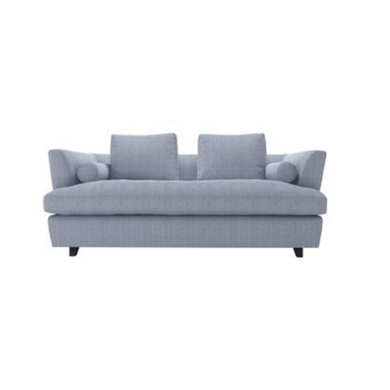 Larsen Three Seat Sofa Bed in Uniform House Herringbone Weave - sofa ...