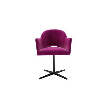 Lupin Chair in Peony Cotton Matt Velvet - sofa.com by sofa.com ...