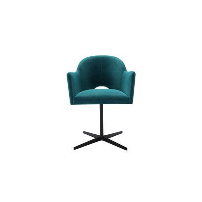 Lupin Chair in Neptune Smart Velvet - sofa.com by sofa.com | uFurnish.com