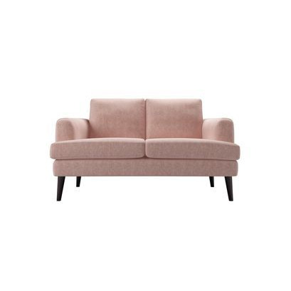 Reuben 2 Seat Sofa in Pavilion Pink Brushstroke - sofa.com by sofa.com ...