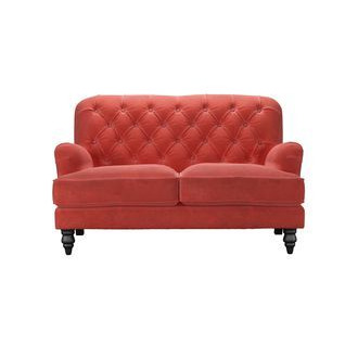 Snowdrop Button Back 2 Seat Sofa (breaks down) in Wild Raspberry Smart ...