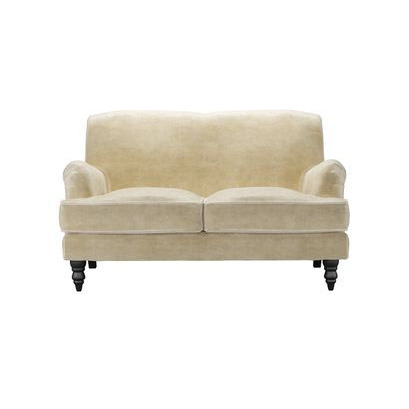 Snowdrop 2 Seat Sofa in Apollo Easy Care Velvet - sofa.com by sofa.com ...