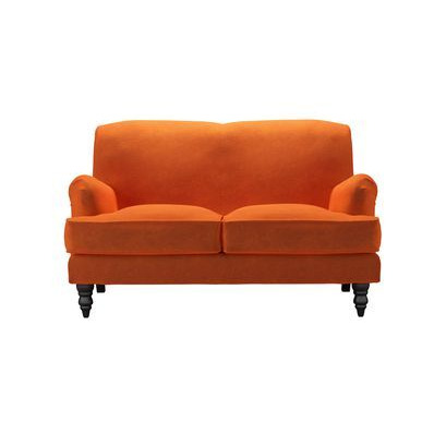 Snowdrop 2 Seat Sofa in Paprika Smart Velvet - sofa.com by sofa.com ...