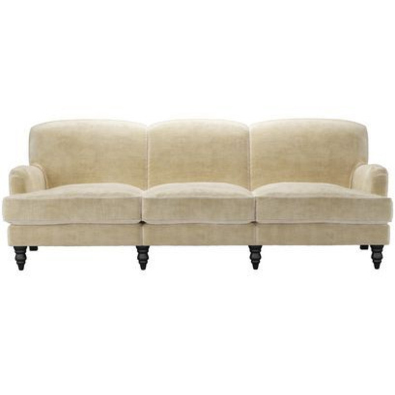 Snowdrop 4 Seat Sofa in Apollo Easy Care Velvet - sofa.com by sofa.com ...
