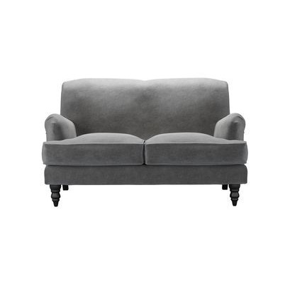 Snowdrop 2 Seat Sofa (breaks down) in Earl Grey Smart Velvet - sofa.com ...