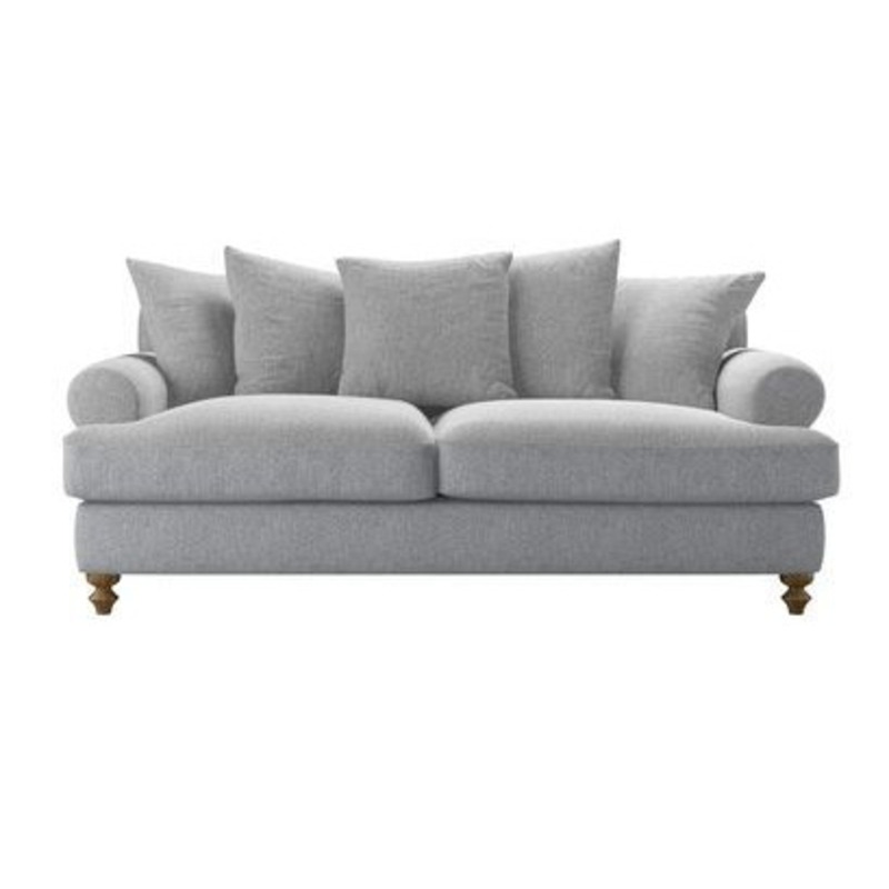 Teddy 3 Seat Sofa Bed in Arctic Wolf Quartz - sofa.com by sofa.com ...