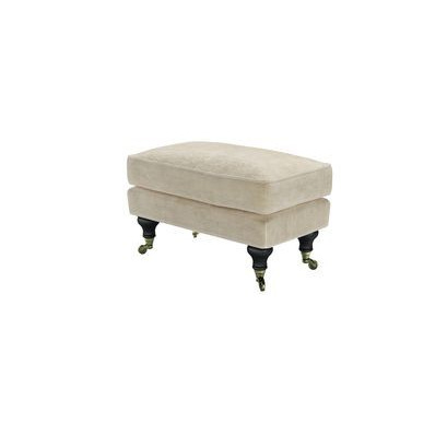 Bluebell Small Rectangular Footstool in Apollo Easy Care Velvet - sofa ...