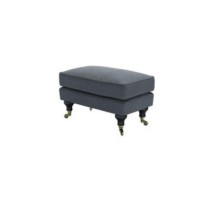 Bluebell Small Rectangular Footstool in Flint Vermeer Linen - sofa.com ...