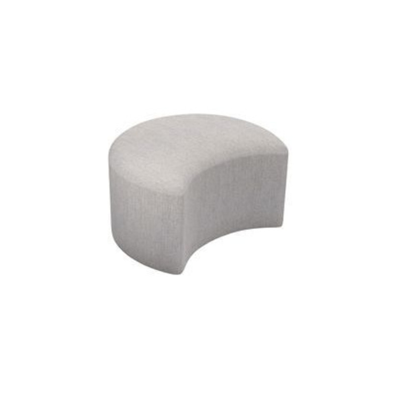 Luna Half Moon Footstool in Rye Baylee Viscose Linen - sofa.com by sofa ...