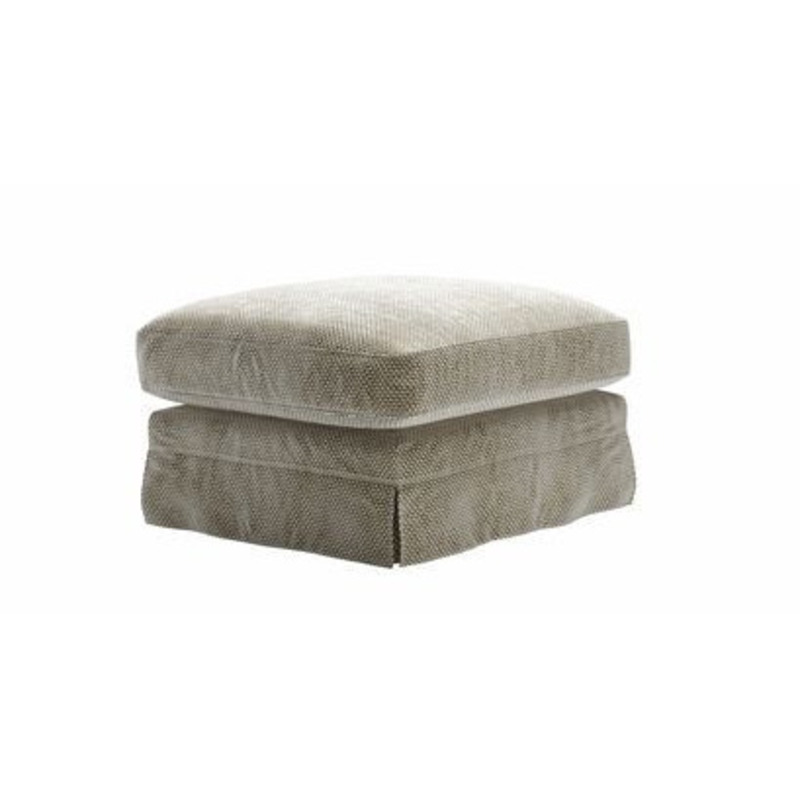 Otto Large Rectangular Footstool in Cappuccino Bubble Velvet - sofa.com ...