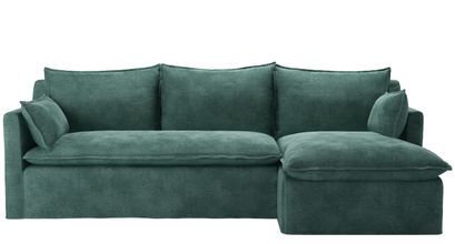 Anders RHF Chaise Sofa in Peacock Aquaclean Clever Canvas - sofa.com by ...