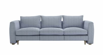 Tiffany Slim 3 Seat Sofa in Uniform House Herringbone Weave - sofa.com by sofa.com | ufurnish.com