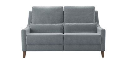 High Back Iggy 2 Seat Recliner Sofa in Narwhal House Soft Touch - sofa ...