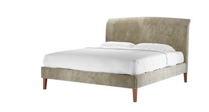 Thea Super King Bed in Cappuccino Bubble Velvet - sofa.com by sofa.com ...
