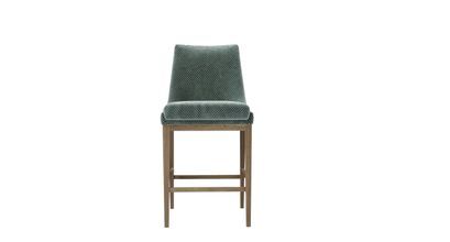 Basil Bar Stool in Peppermint Bubble Velvet - sofa.com by sofa.com ...
