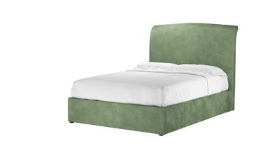Thea Double Ottoman Bed in Lilypad Aquaclean Clever Canvas - sofa.com ...