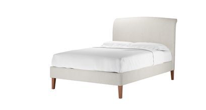 Thea Double Bed in Cloud Aquaclean Clever Boucle - sofa.com by sofa.com ...