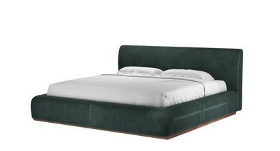Sunday Super King Divan Bed in Smokey Green Cashmere Velvet - sofa.com ...