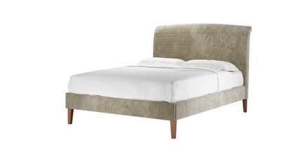 Thea King Bed in Cappuccino Bubble Velvet - sofa.com by sofa.com ...