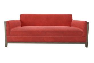 Chester 3 Seat Sofa in Wild Raspberry Smart Velvet - sofa.com by sofa ...