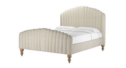 Bella King Bed in Jasmine Silky Jacquard Weave - sofa.com by sofa.com ...