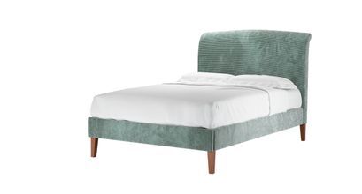 Thea Double Bed in Peppermint Bubble Velvet - sofa.com by sofa.com ...