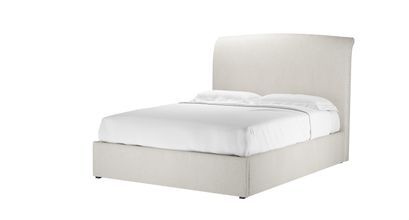 Thea King Ottoman Bed in Cloud Aquaclean Clever Boucle - sofa.com by ...